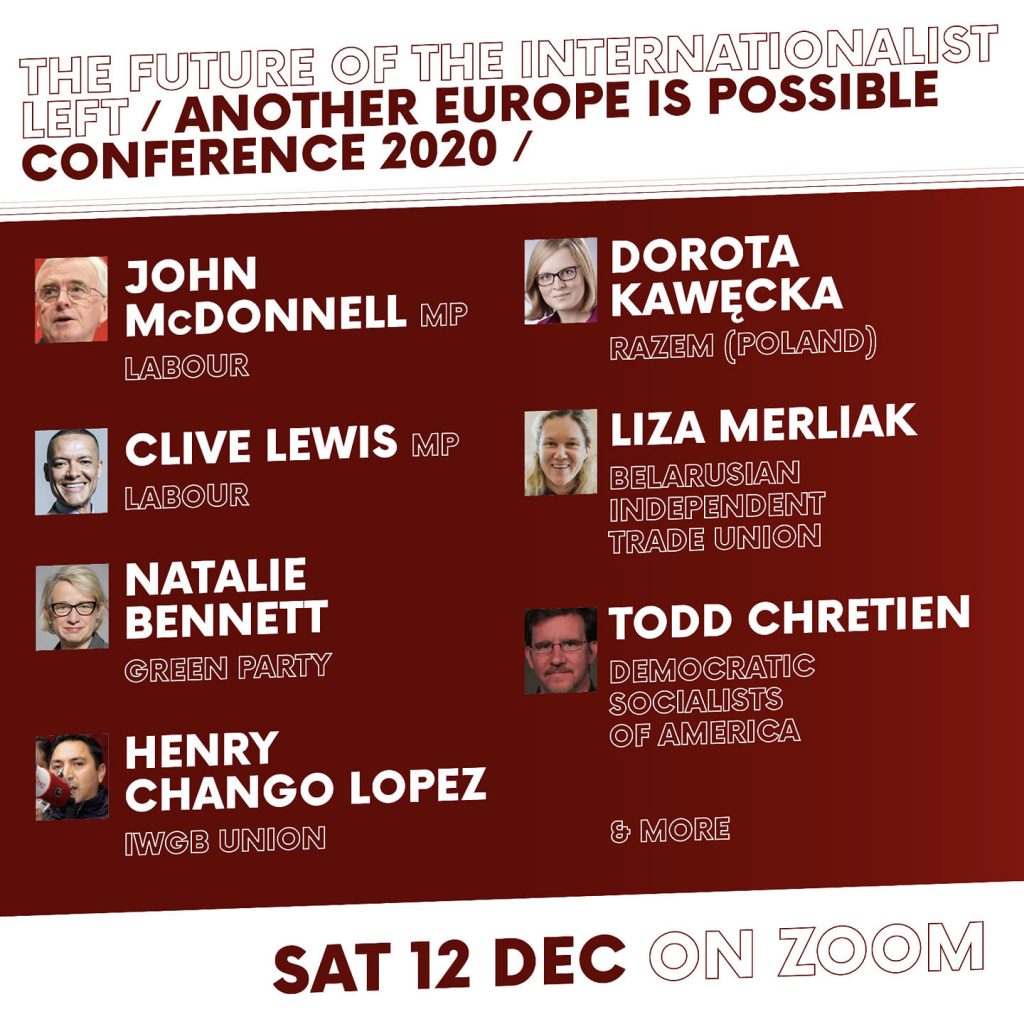Conference 2020 – report and final strategy document – Another Europe ...